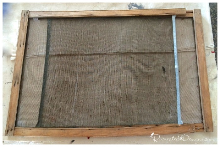 An Old Screen Window - Recreated Designs