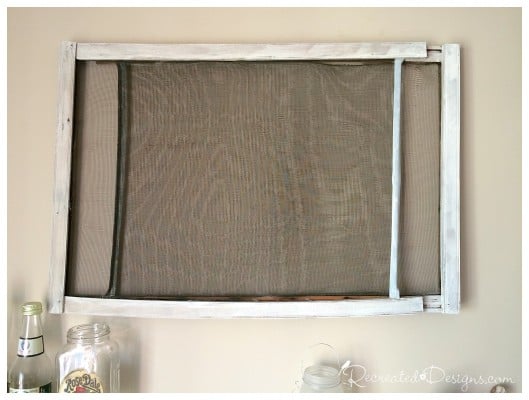 An Old Screen Window - Recreated Designs