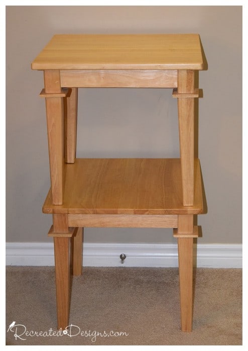 Mix & Match: Side Tables to Benches - Recreated Designs