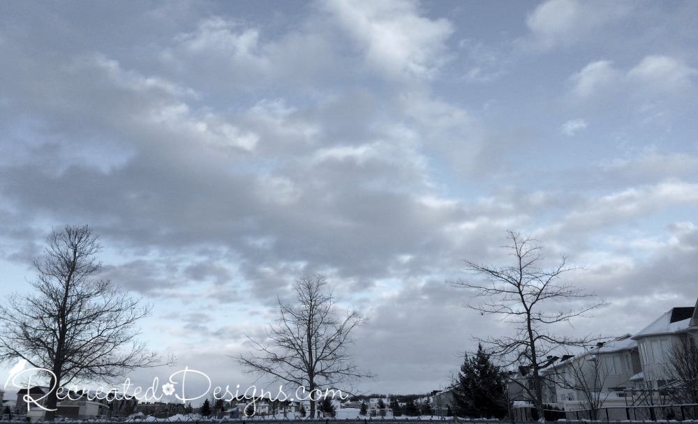 Paint the Colours of a Canadian Winter {Grey} - Recreated Designs