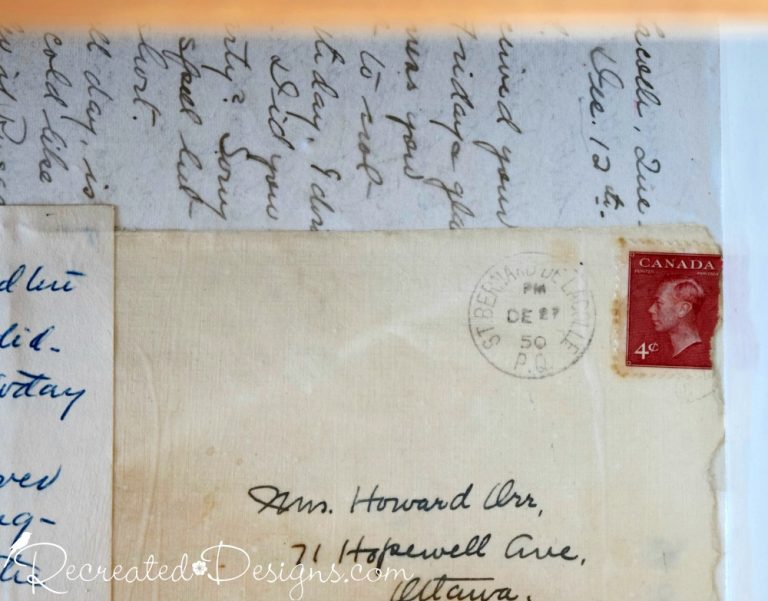 Decoupage Old Family Letters to Make Furniture Extra Special ...