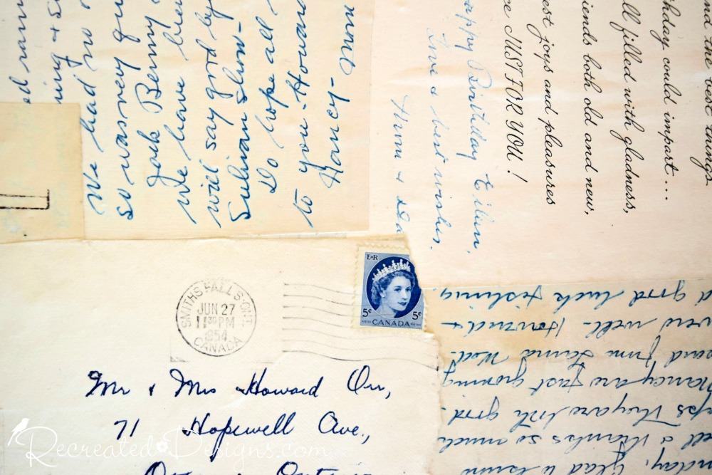Decoupage Old Family Letters to Make Furniture Extra Special ...