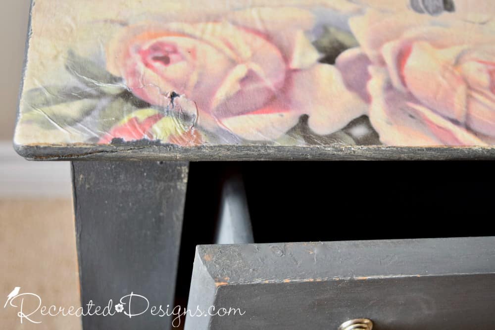 Using Mod Podge to Transform Any Piece of Furniture - Recreated Designs