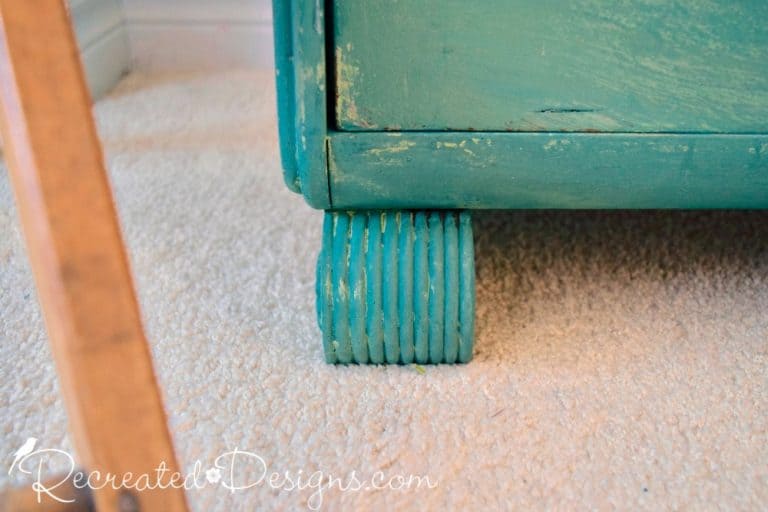 A Bespoke Teal Bookcase - Recreated Designs