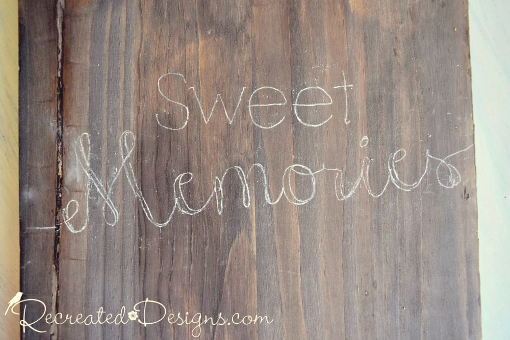 How to Make an Easy Wooden DIY Photo Board - Recreated Designs