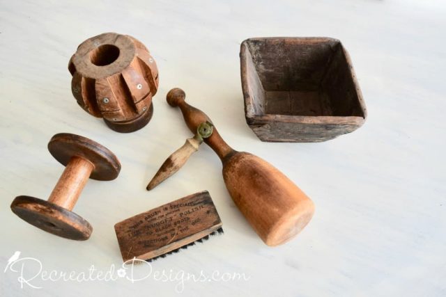 A Collection of Beautifully Worn Utilitarian Wood - Recreated Designs