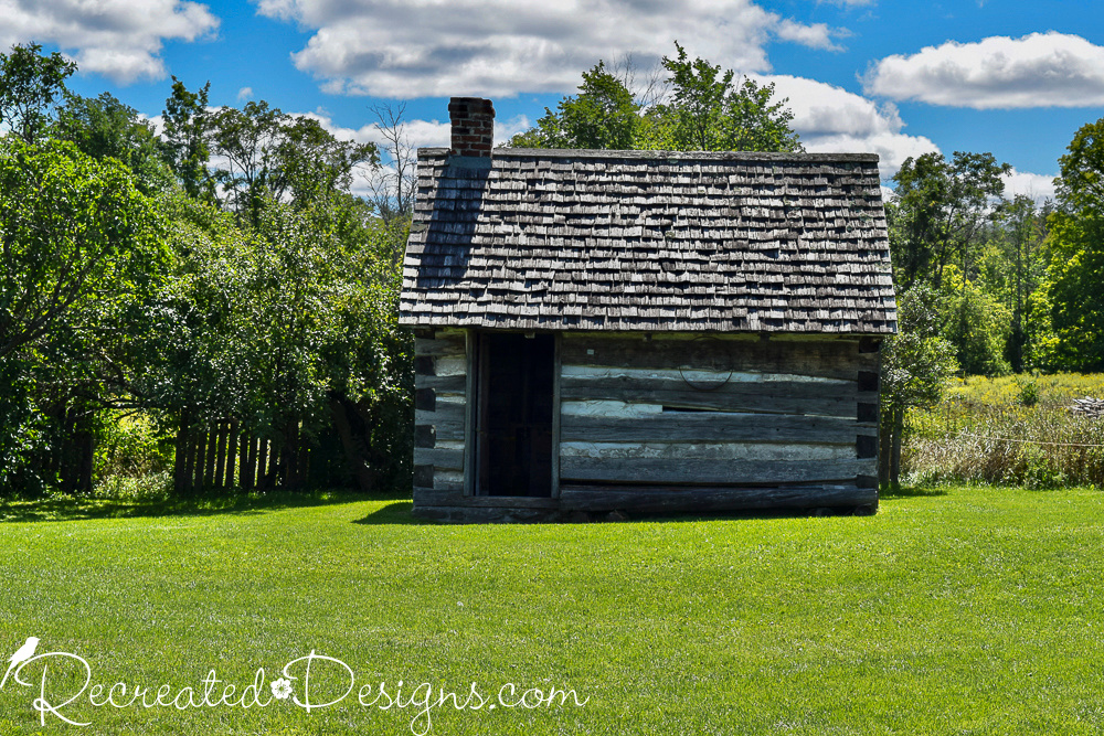 An Amazing 1860s Log Farm - Recreated Designs