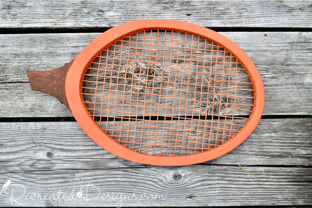 From Broken Old Rackets to Perfect Fall Pumpkins - Recreated Designs