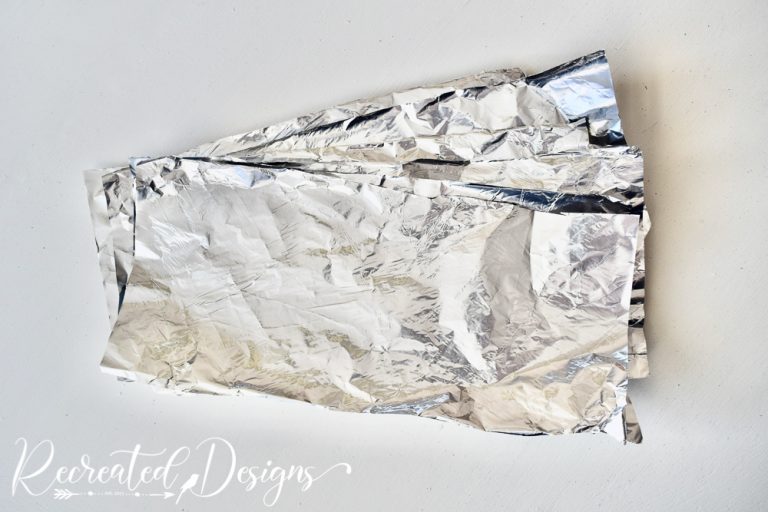 Make Pretty Valentine's Day Decor Out of Tinfoil - Recreated Designs