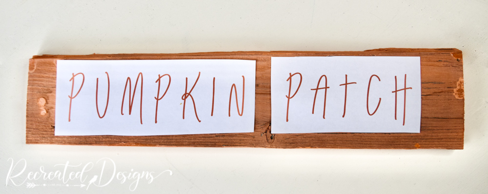 Paint a Quick and Easy Halloween Sign Today - Recreated Designs