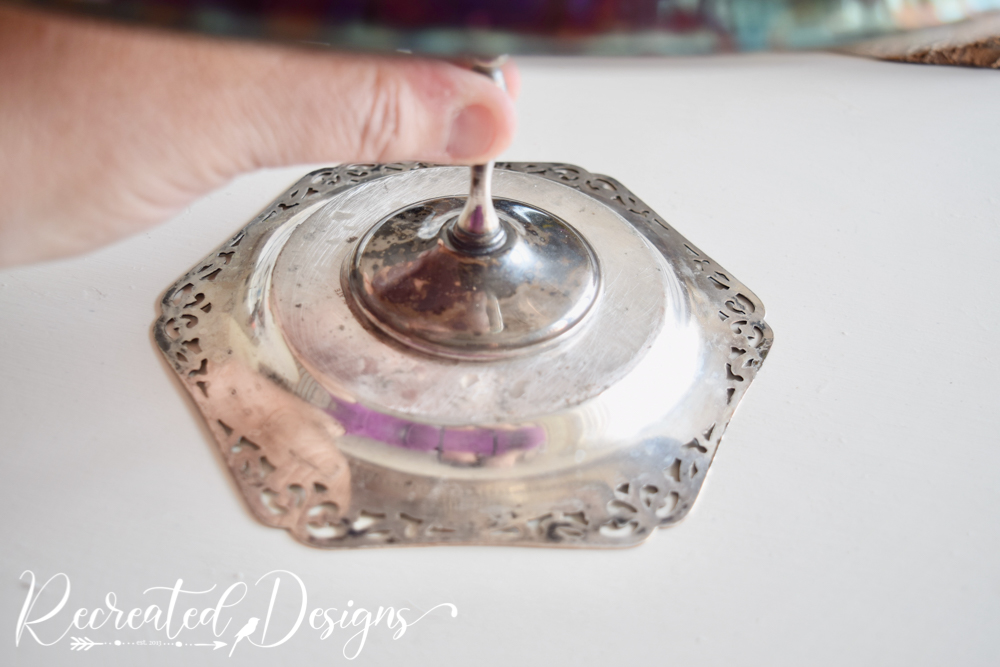 Grab 3 Vintage Silver Plate Pieces for This Cool Upcycle - Recreated ...