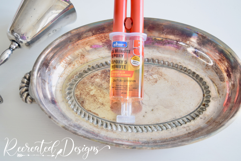 Grab 3 Vintage Silver Plate Pieces for This Cool Upcycle - Recreated ...