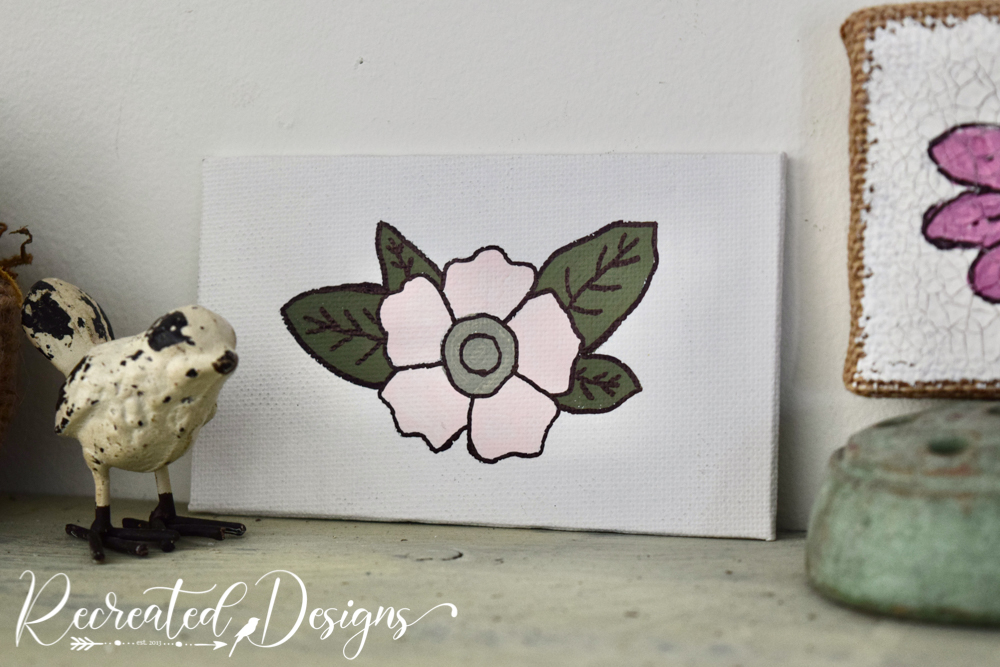 Paint Beautiful Mini Spring Art Pieces - Even if You Aren't an Artist ...