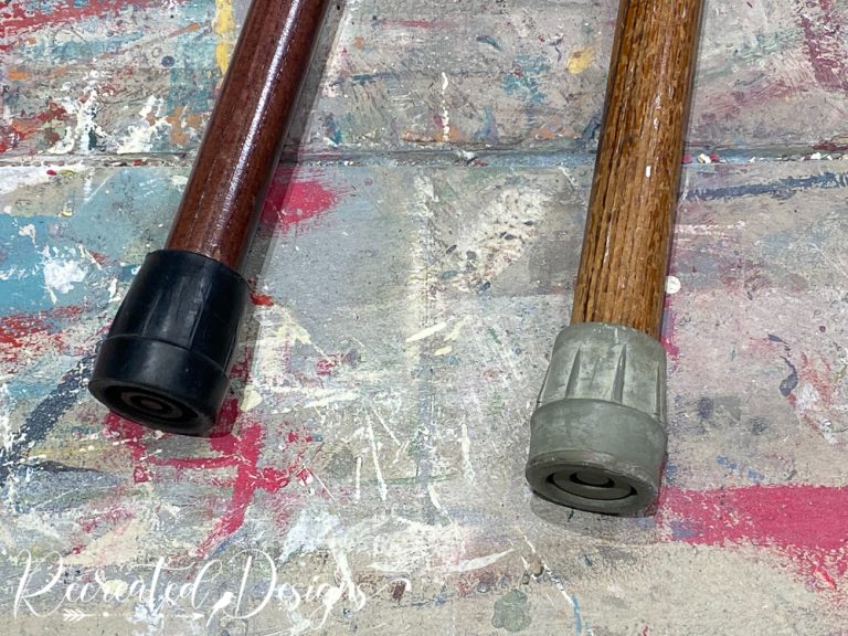 Upcycle Thrifted Wooden Canes Into Vintage Inspired Holiday Decor ...